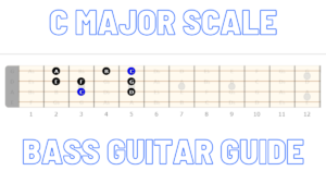 C Major Scale Bass Guitar Positions and Tabs - playelectricbass.com