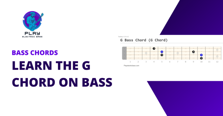 Learn The G Chord on Bass (G Major) - playelectricbass.com
